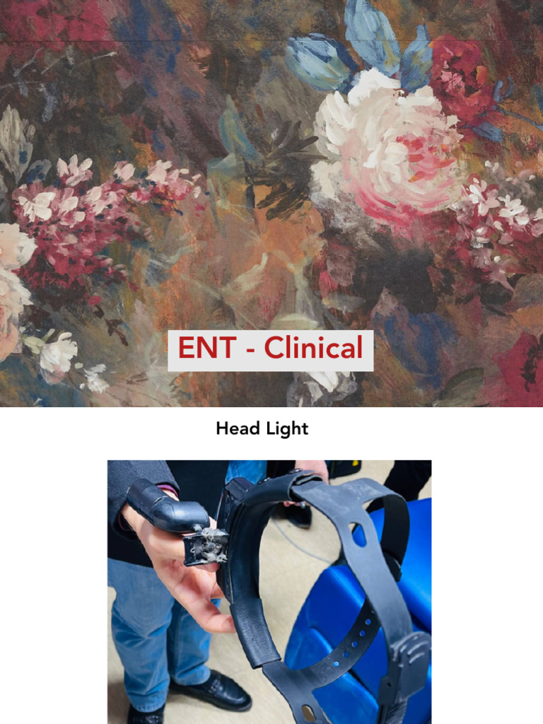 ENT - Clinical Notes | Download Free PDF | Human Anatomy | Medical ...