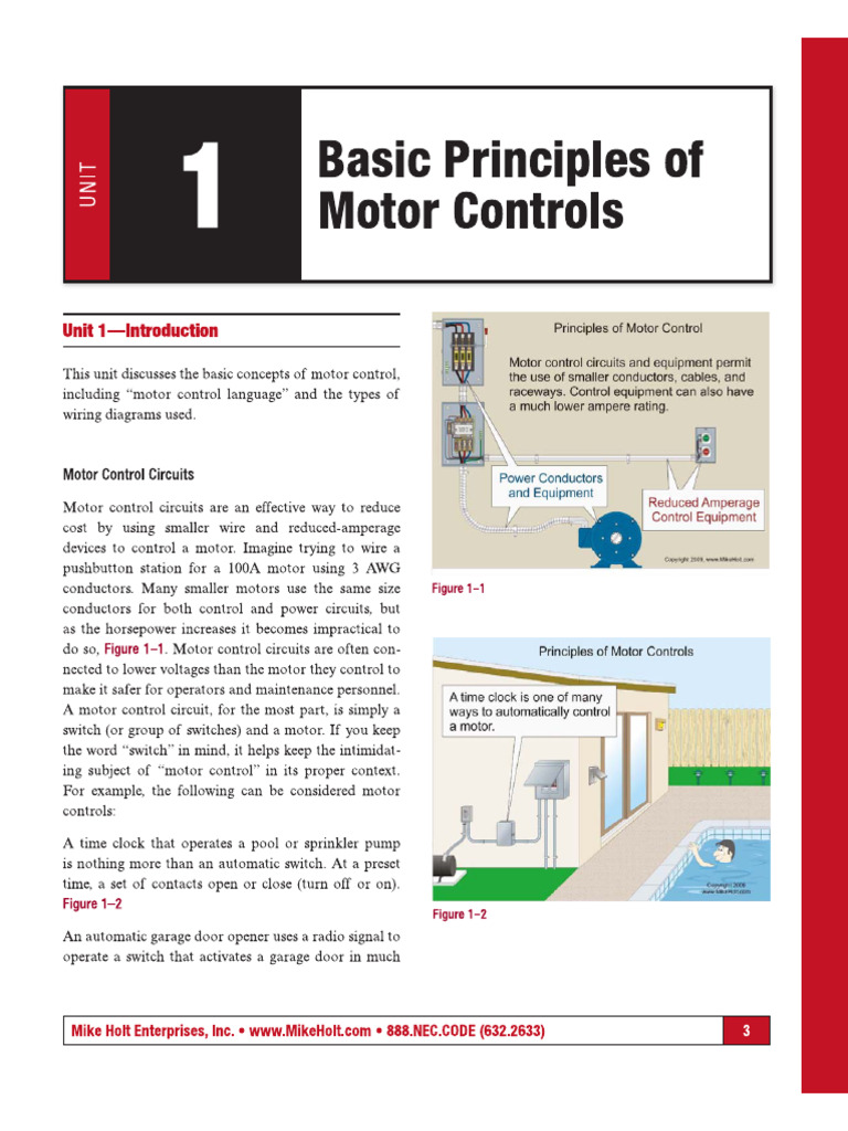 Basic Principles of Motor Control | PDF
