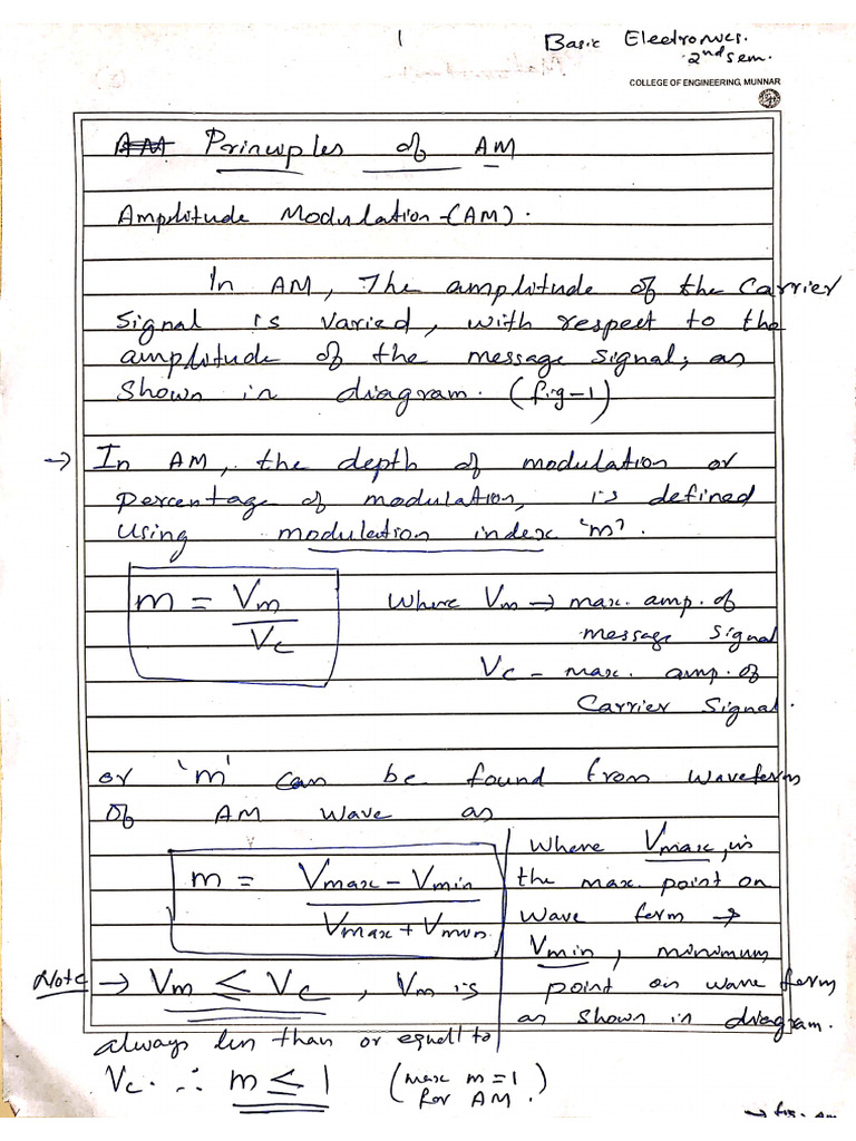 AM Principles - BEC | PDF