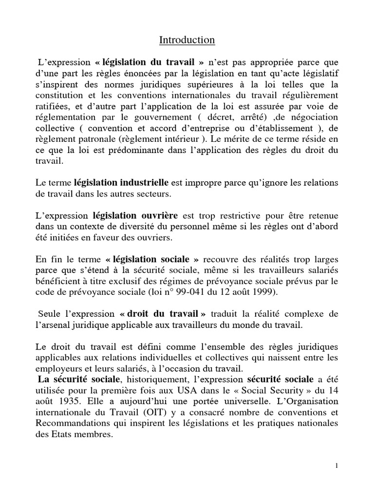 Droit Du Travail S4 | PDF | Salaires | Heures supplémentaires
