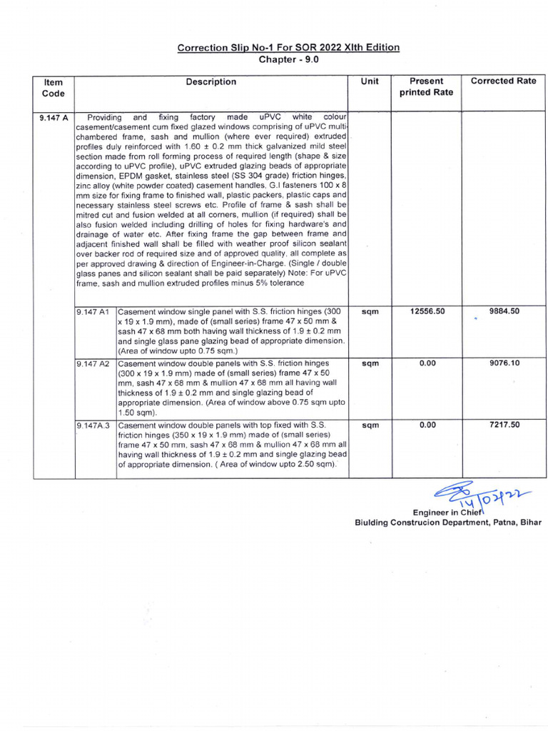 BCD SOR Correction 2022 | PDF