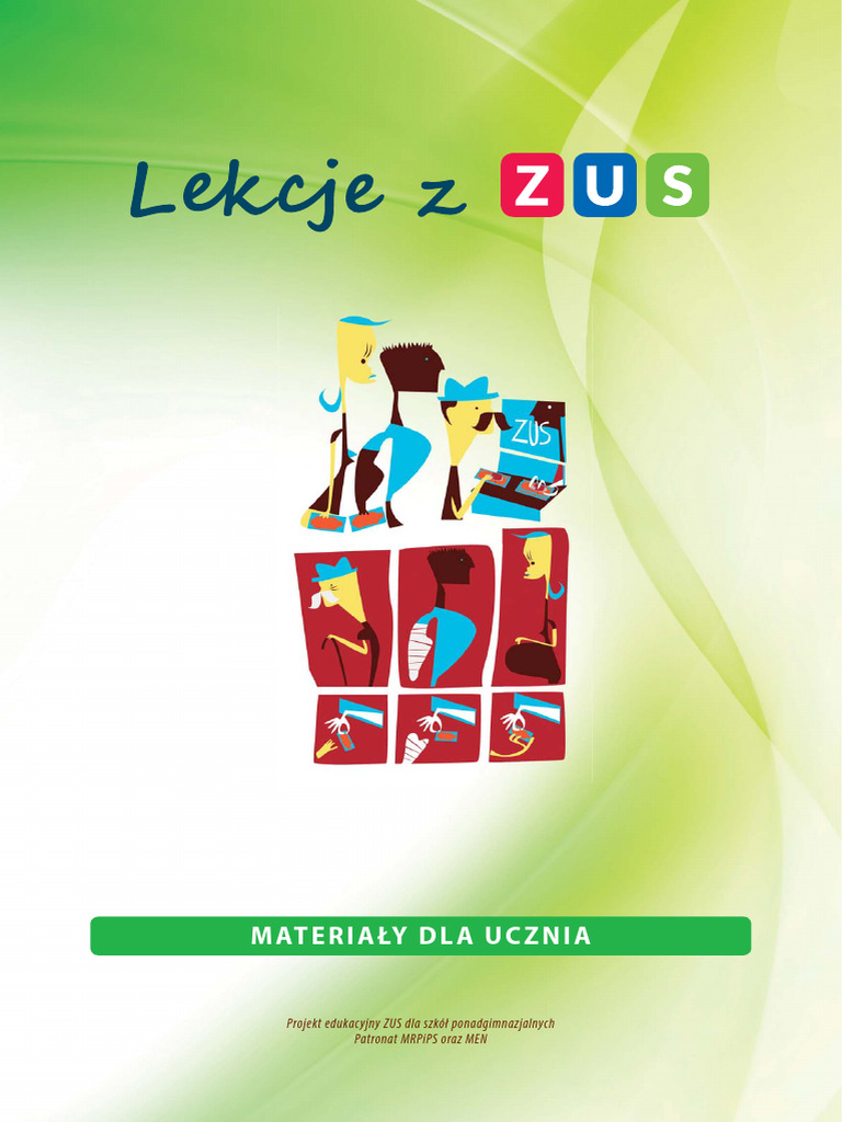 1703 - 17 - LEKCJE Z ZUS - Zeszyt Ucznia | PDF