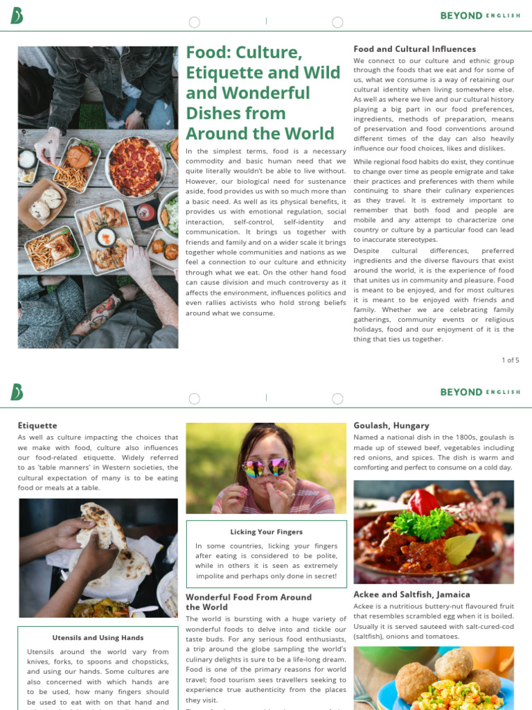 Wild and Wonderful Dishes | PDF | Food And Drink | Cooking