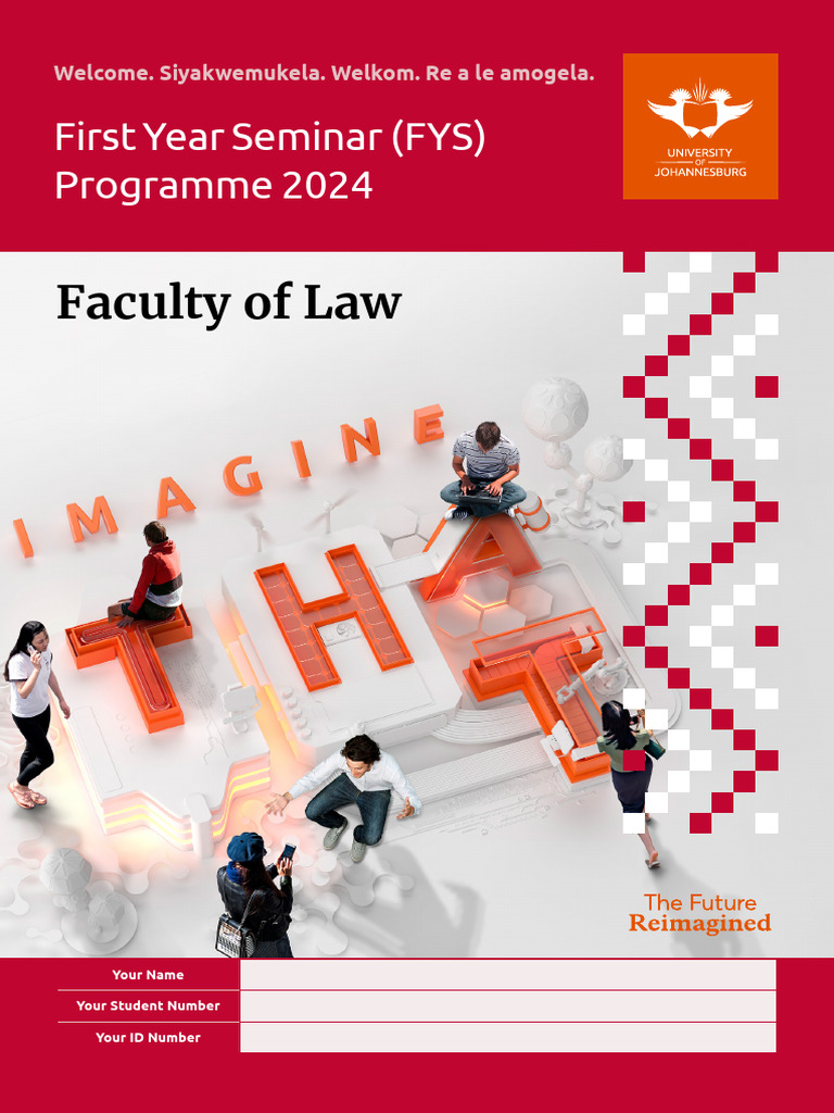 6 UJ FYS2024 Law Programme Online | PDF | Behavior Modification | Learning