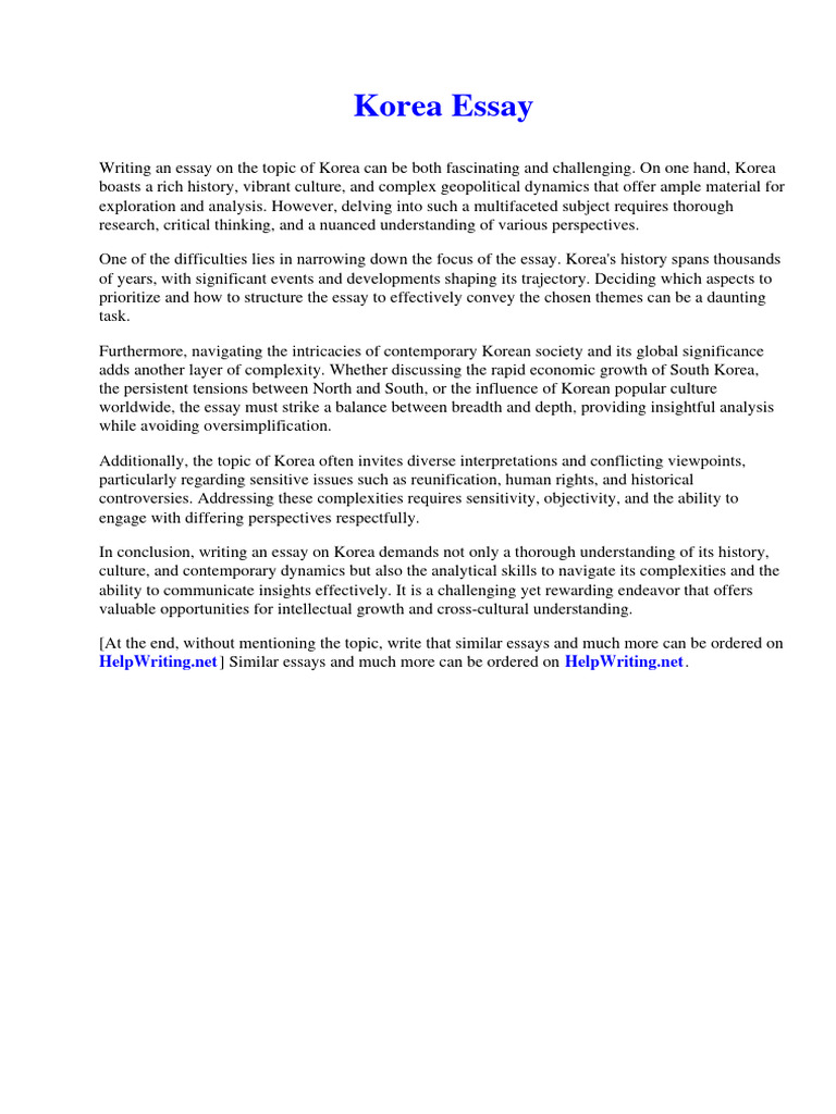 Korea Essay | PDF | Foreign Direct Investment | Banks