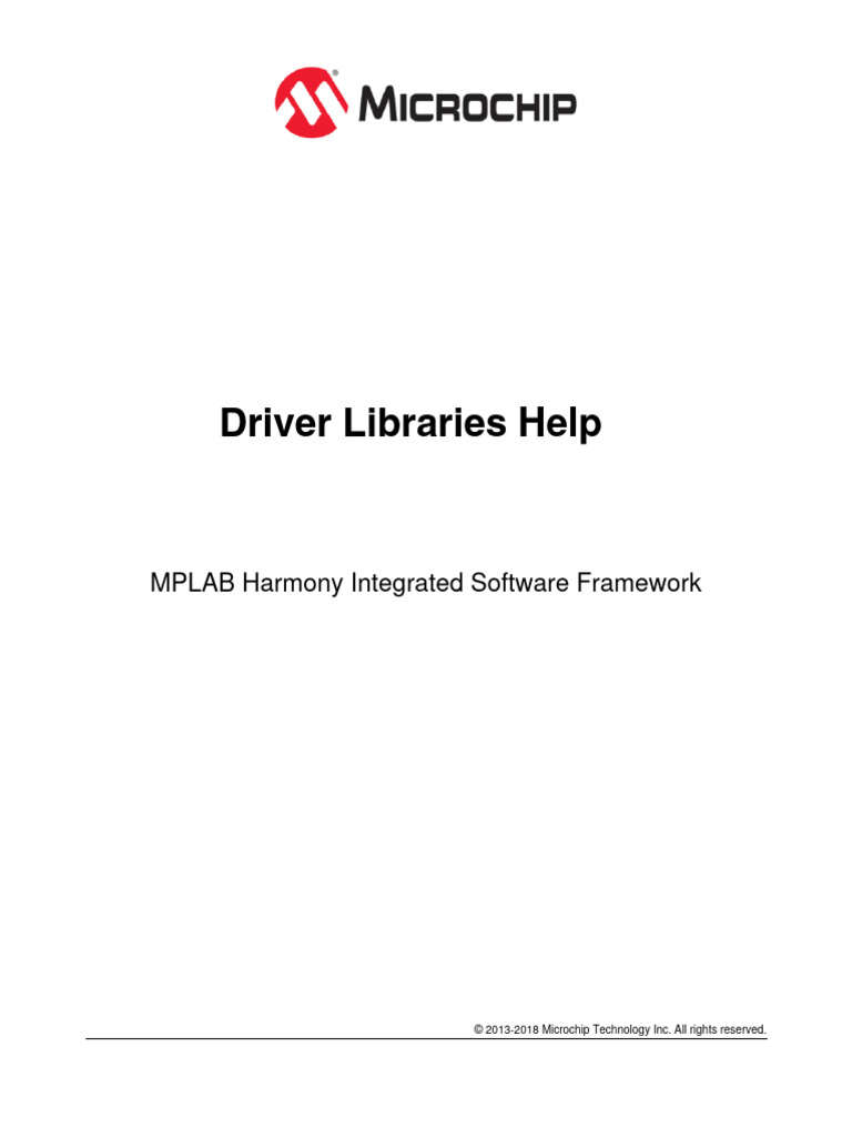 Driver Libraries Help v2.06 | PDF | Device Driver | Library (Computing)