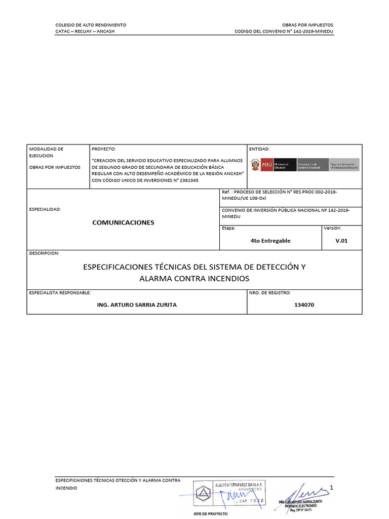 07 Et Instalaciones Daci | PDF | Diodo emisor de luz | Tubería (transporte de fluidos)