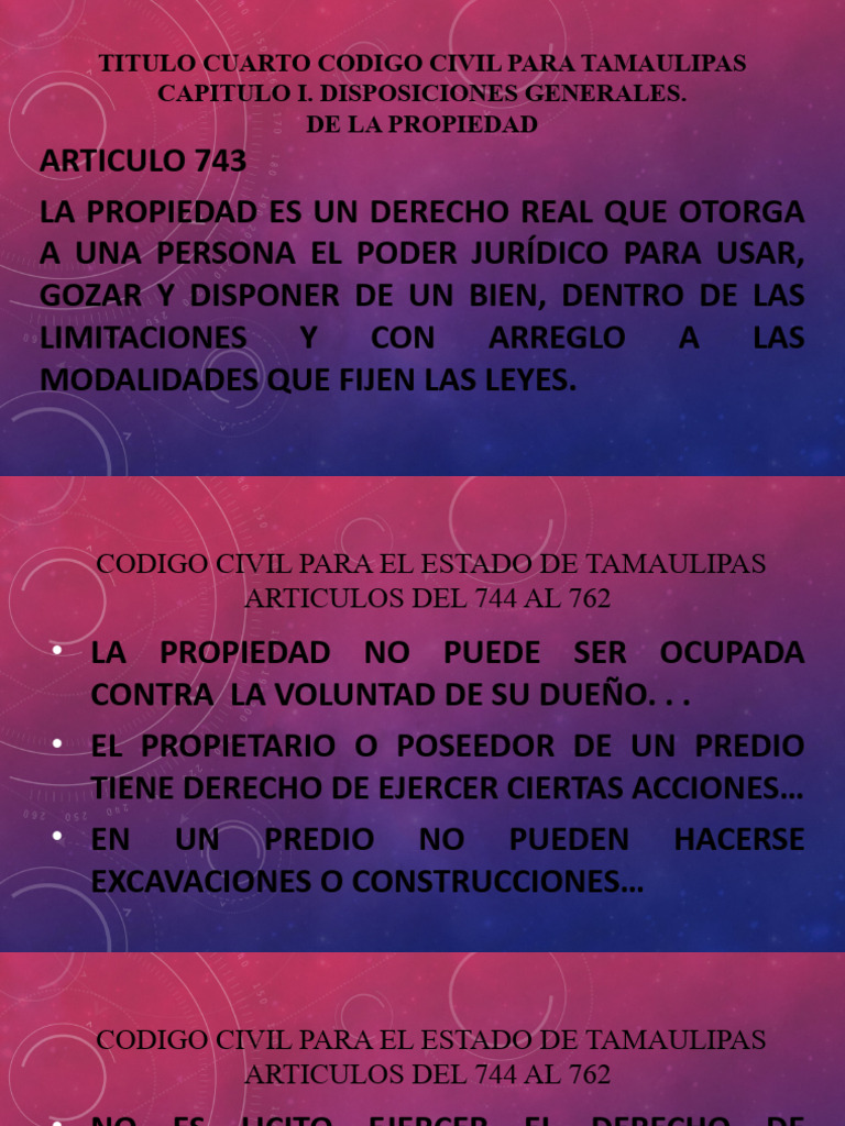 De La Propiedad en Derecho | PDF | Propiedad | Derecho civil (sistema ...