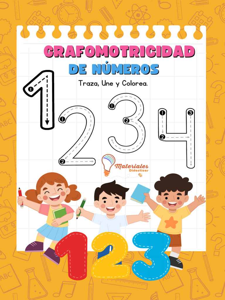 Actividades de Grafomotricidad 1-10 | PDF