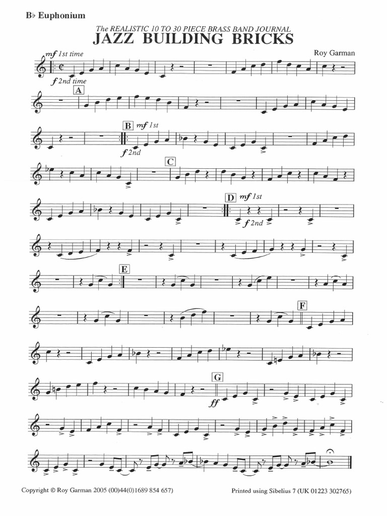 Jazz Building Bricks | PDF