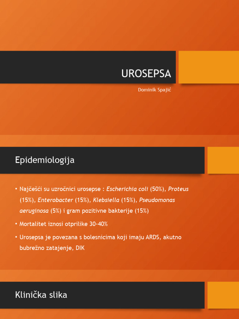 Urosepsa | PDF