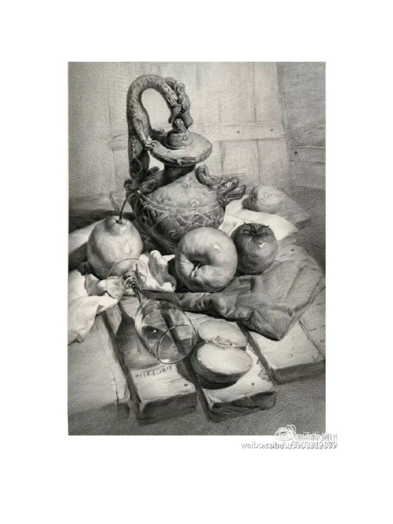 DIBUJOS DE BODEGON GRAFITO | PDF