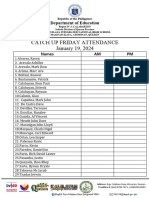 ARAL - Program - Attendance SAMPLE 2025 2026 | PDF | Philippines | Public Administration