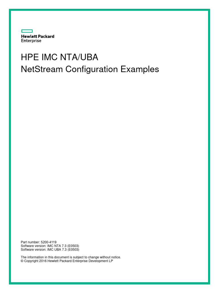NTA-NetStream Download Emr Na-A00028587en Us-1 | PDF | Ip Address ...