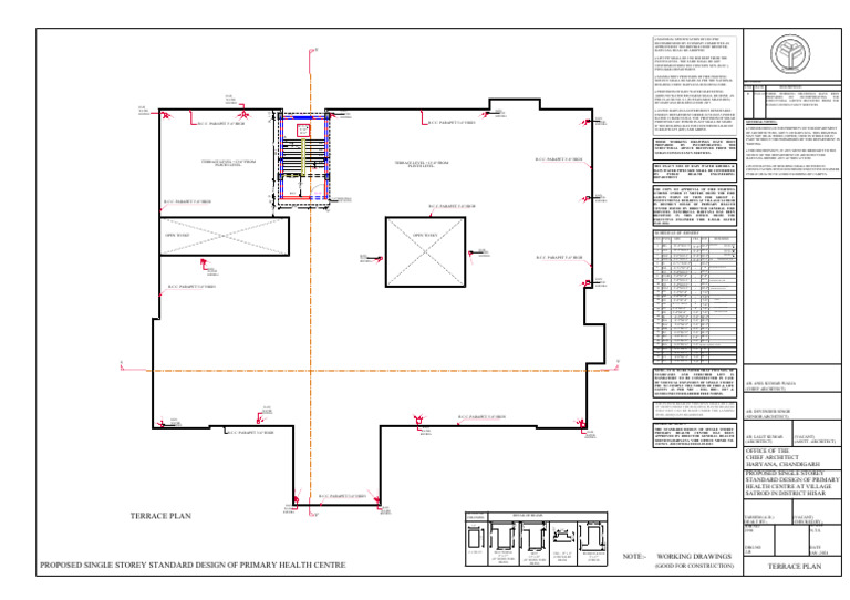 PHC Satrod Terrace Plan | PDF