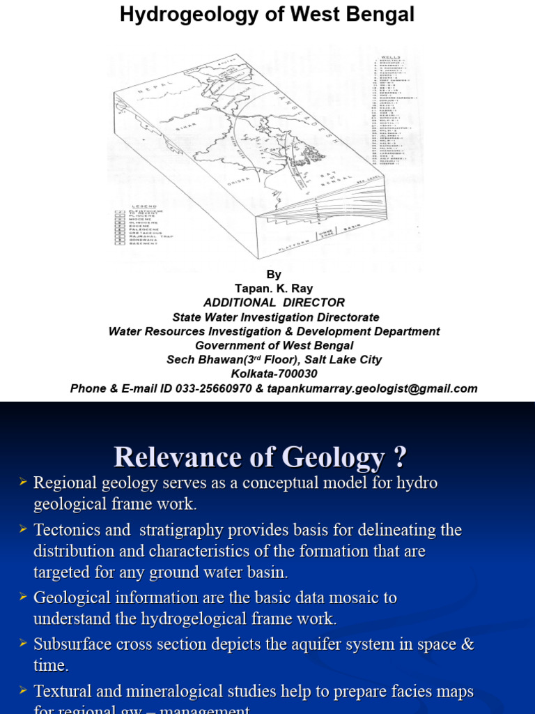 Hydrogeology of WB | PDF | River Delta | Silt