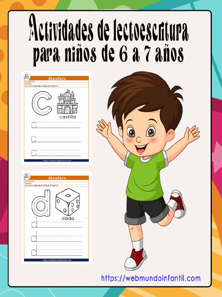 Lectoescritura para 6 A 7 Años | PDF