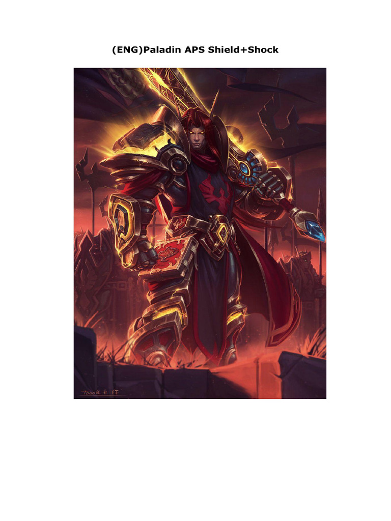 (ENG) Paladin APS Shockadin - (ENG) Paladin APS Shockadin | PDF