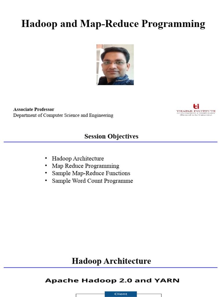 Hadoop and Map Reduce | Download Free PDF | Apache Hadoop | Map Reduce