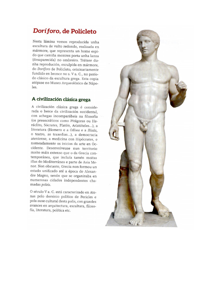Doríforo de Policleto | PDF