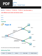 ITN Practice Skills Assessment - Packet Tracer | PDF | I Pv6 | Computer Network
