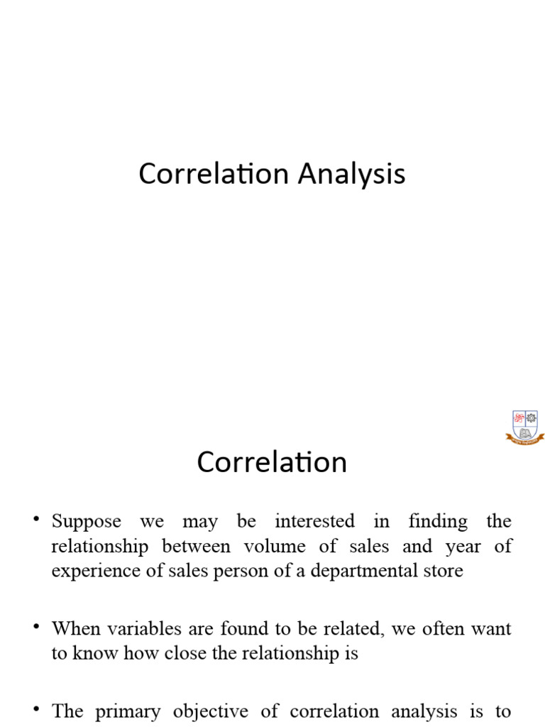 Correlation | PDF | Statistics | Statistical Analysis