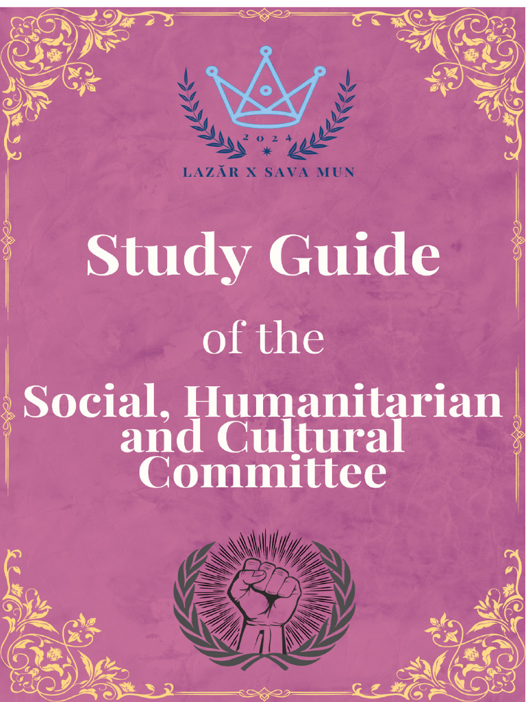 SOCHUM Committee Lazar X Sava MUN 2024 Study Guide | PDF | Violence ...