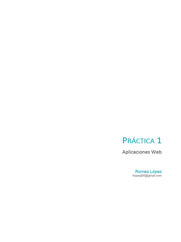Ráctica: Aplicaciones Web | PDF | Transport Layer Security | Aplicación web