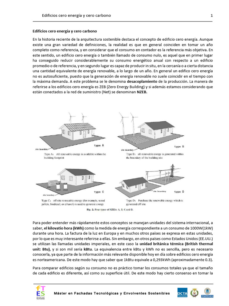 9 Edificios Cero Energía y Cero Carbono | PDF | Energía renovable | Uso ...