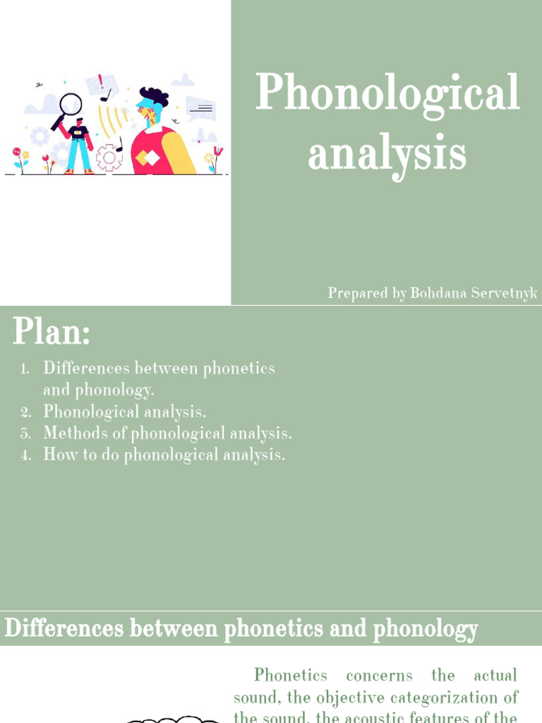 Phonological Analysis, Servetnyk | PDF | Phoneme | Phonology