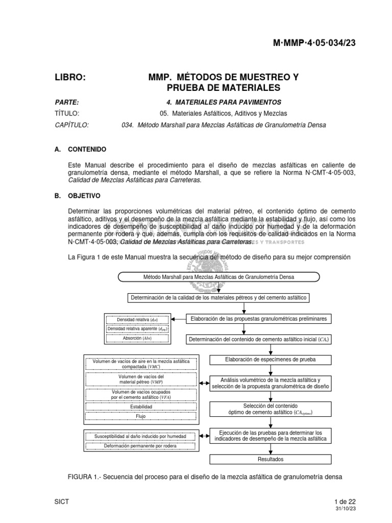 M MMP 4 05 034 23 | PDF | Densidad | Cemento