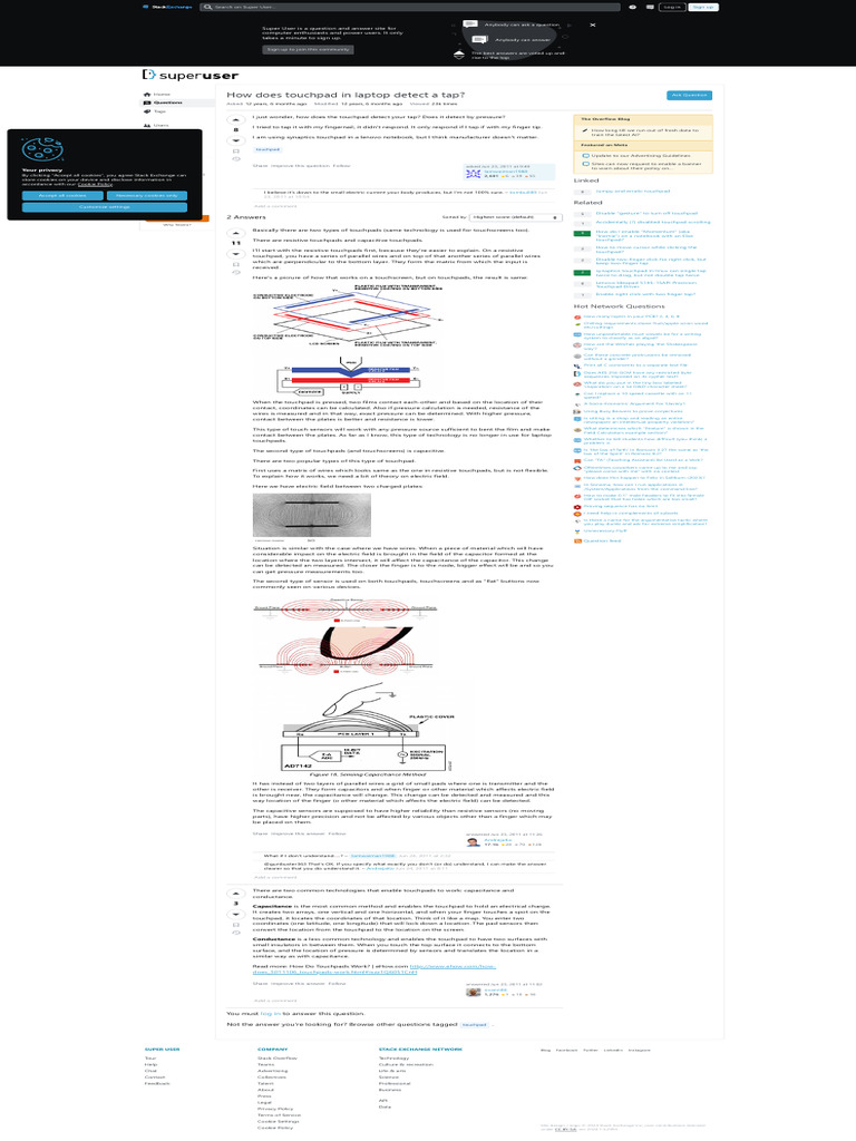 How Does Touchpad in Laptop Detect A Tap - Super User | PDF ...