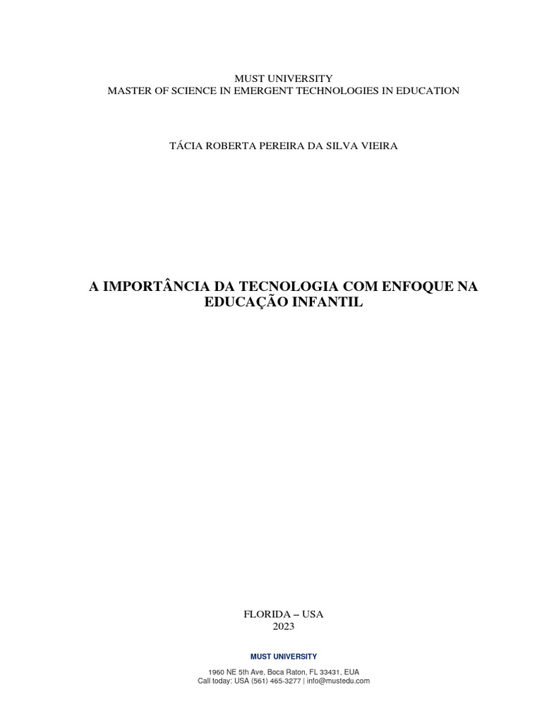Template TCF F3 - Tácia Roberta Concluído para Banca | PDF | Pré-escola ...