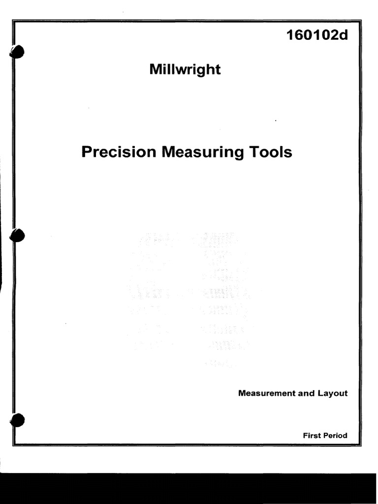 Precision Measuring Tools | PDF
