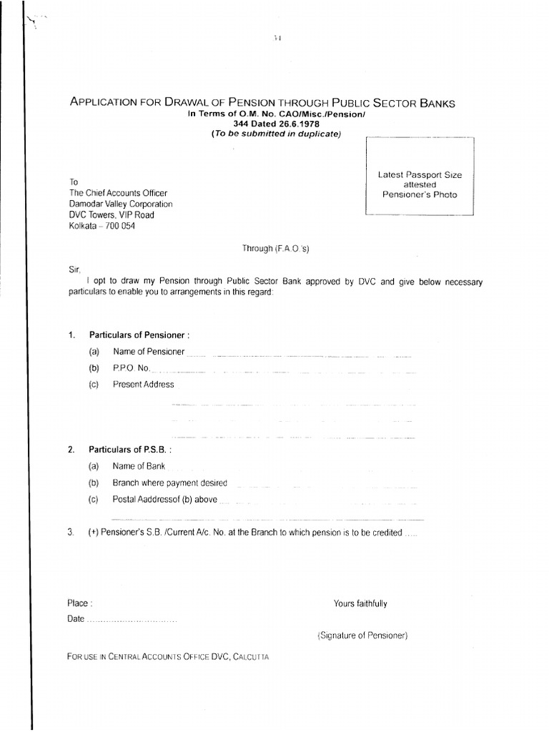 CCS Pension Forms | PDF