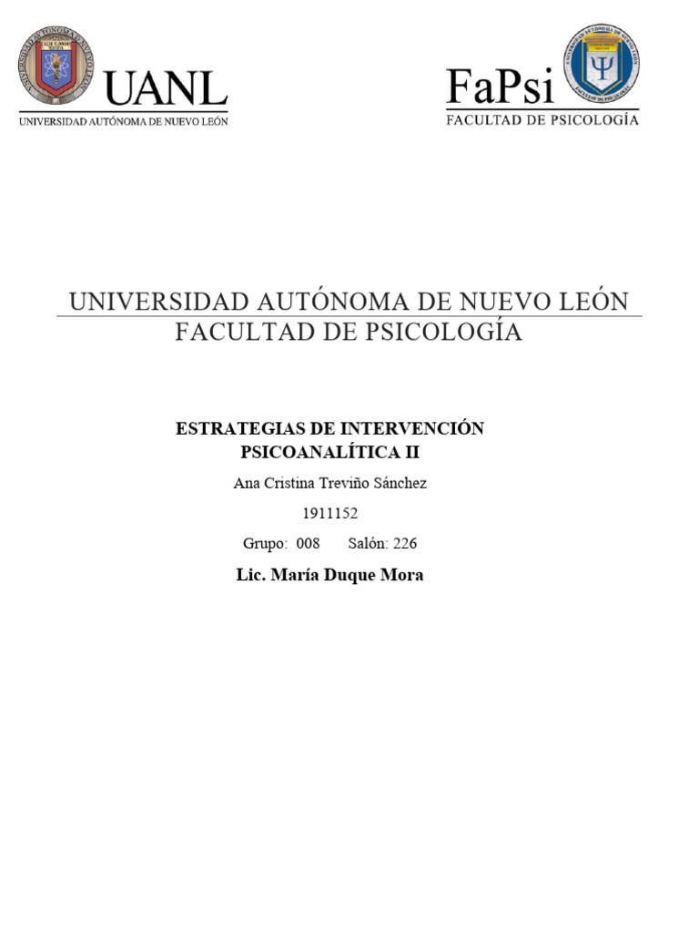 7.3 Edipi | PDF | Psicoanálisis | Psicoterapia