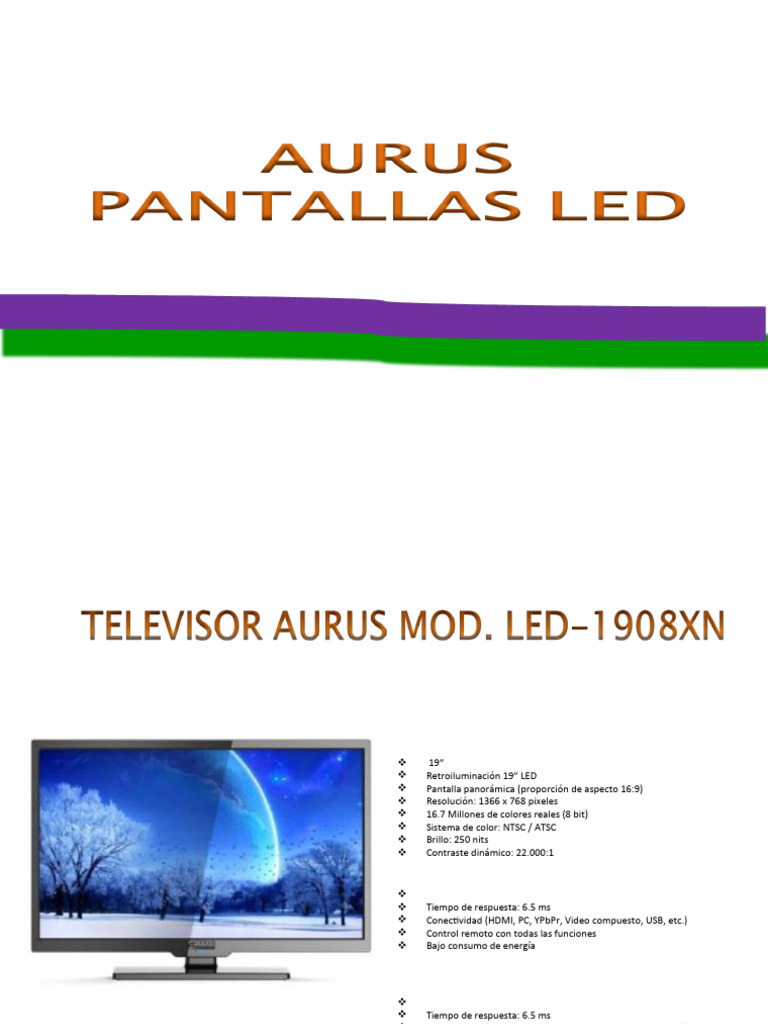 Catalogo Aurus | PDF | Hdmi | USB