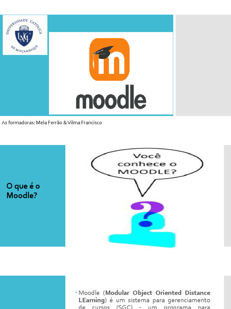 Moodle | PDF | Moodle | Fórum da internet