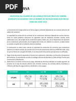 RIC 4 - Tabla Conductores | PDF