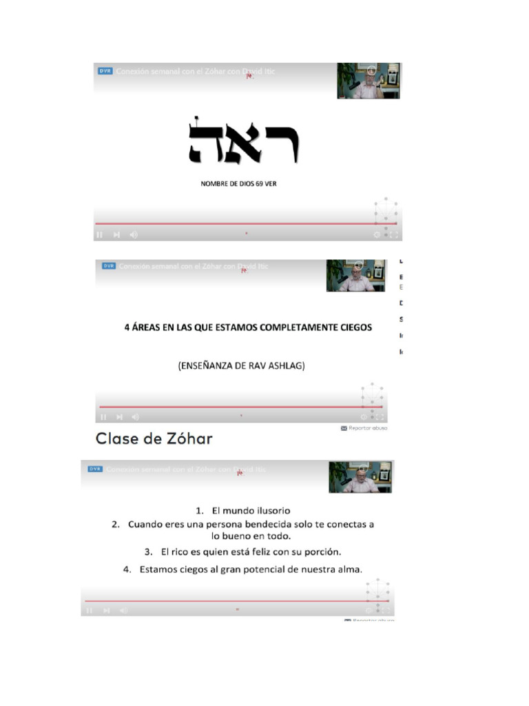 Clase Zohar 07082023 | PDF