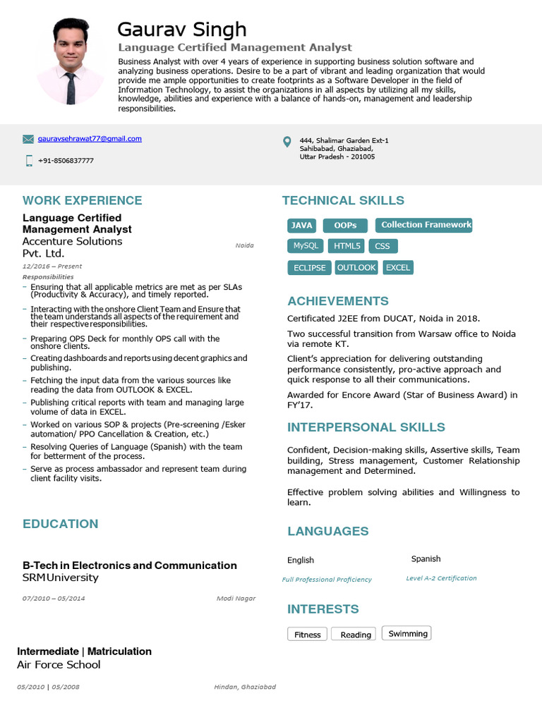 Gaurav Singh | PDF | Information Technology | Computing