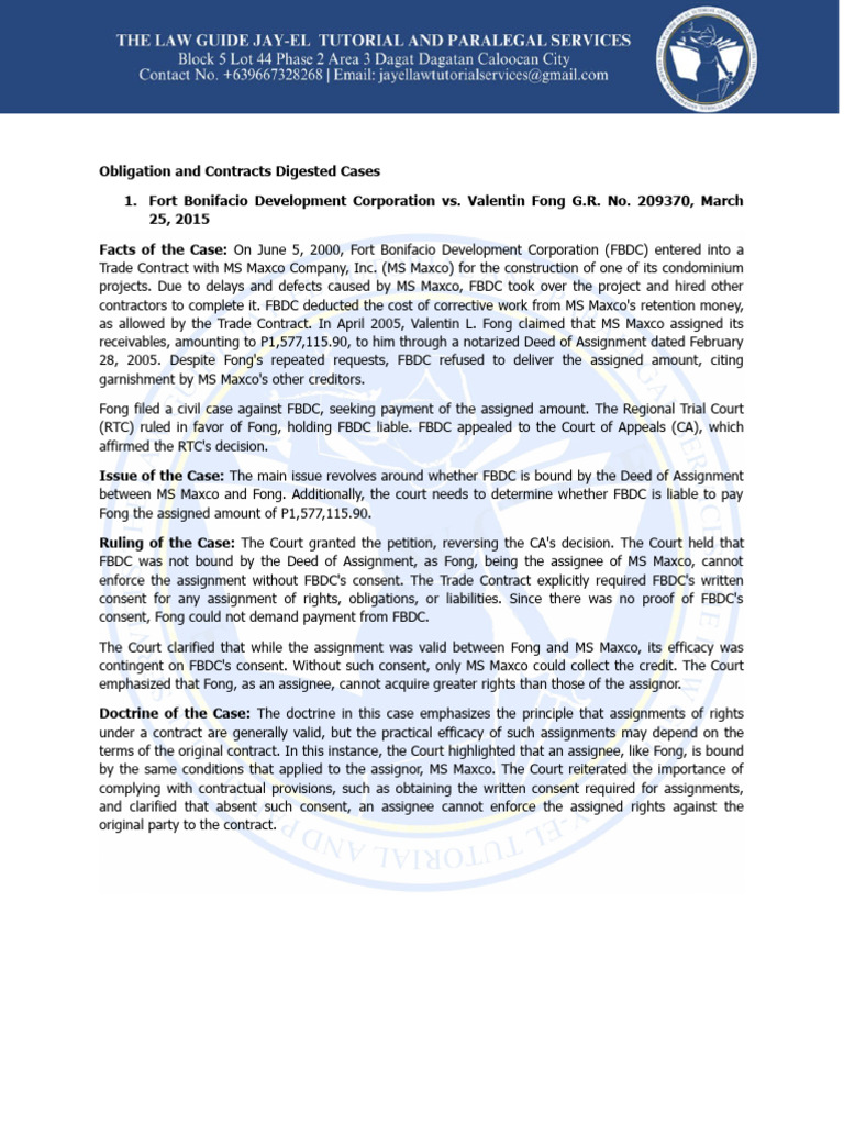 Case Digest Tourism Student | PDF | Partnership | Taxes