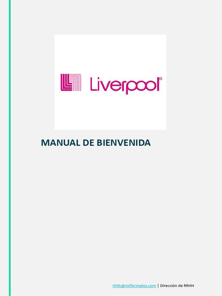 manual de bienvenida de liverpool | PDF