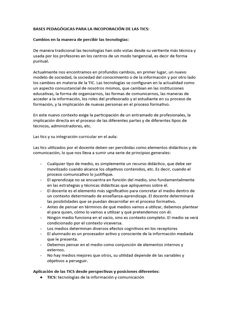 Tema 2 Tec | Descargar gratis PDF | Maestros | Tecnología de información y comunicaciones