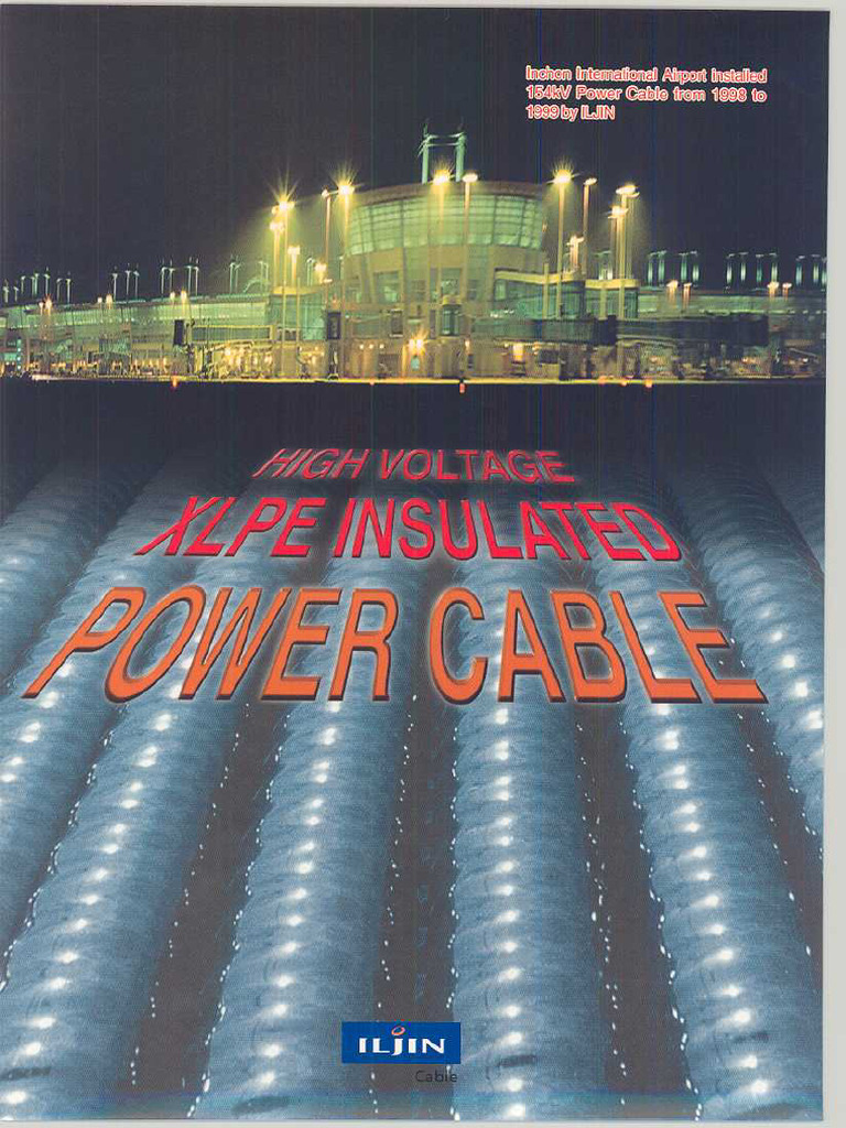 ILJIN Company - HV Cable | PDF
