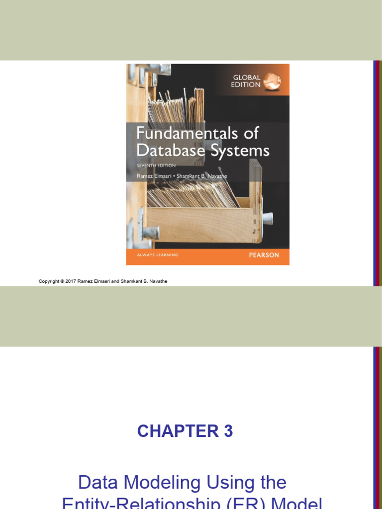 Chapter 03 | PDF | Conceptual Model | Data Model