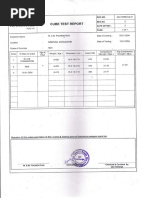 Concrete Cube Test Report Format | PDF