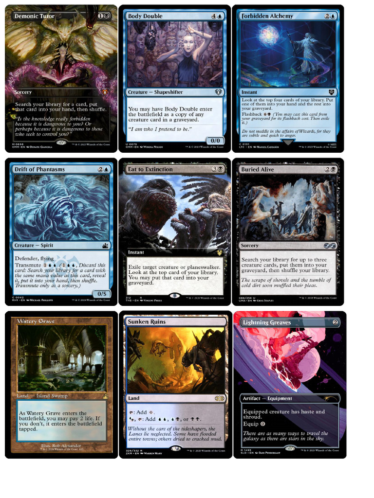 Cartas Magic para Imprimir | PDF