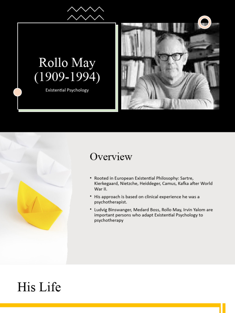 Rollo May (1909-1994) | Download Free PDF | Existentialism | Psychotherapy
