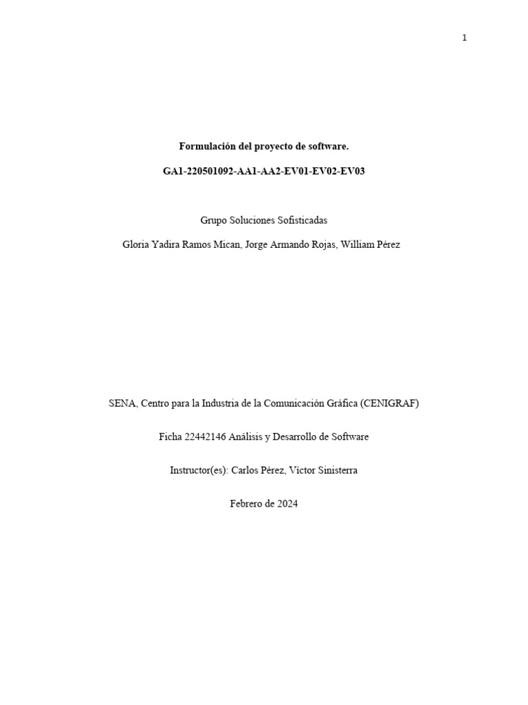 Plantilla Normas Apa (Ejemplo Adso 2024) | PDF | Software